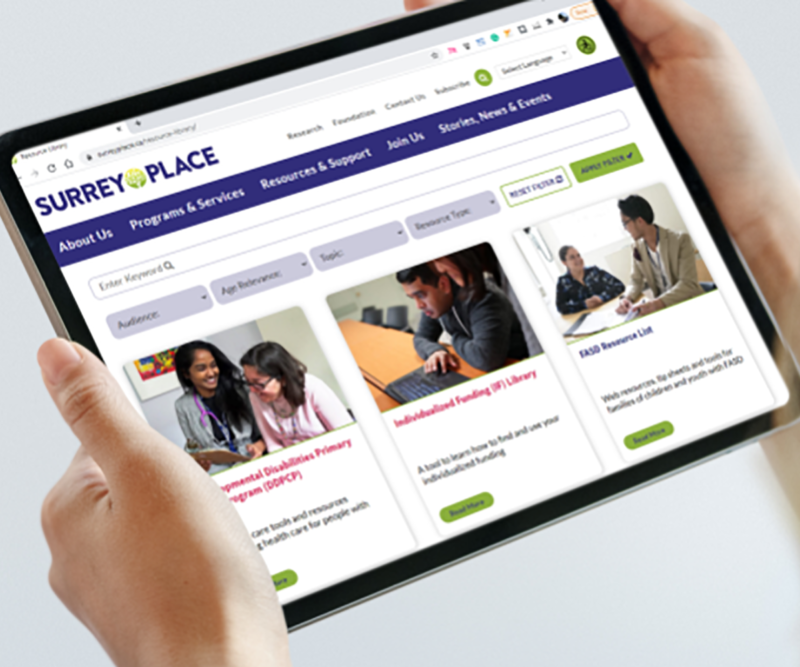 Preschool Speech and Language Program - Surrey Place